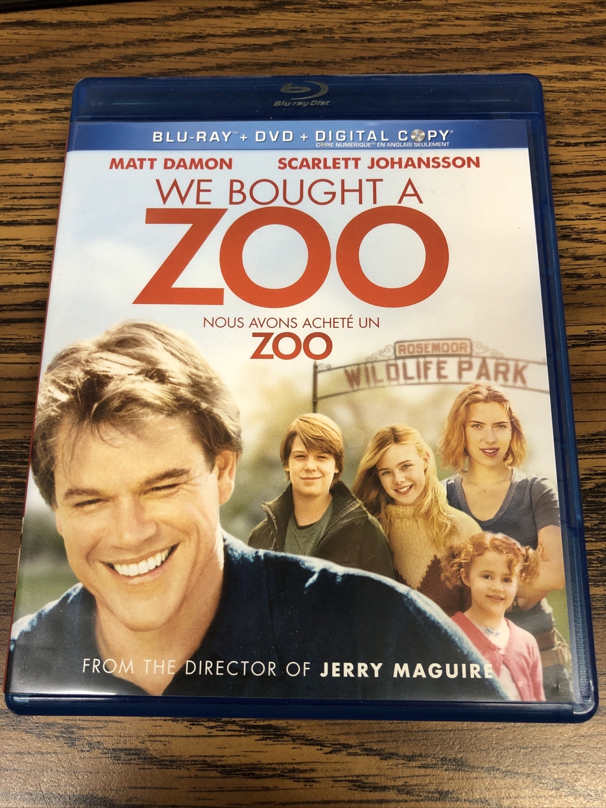 We Bought a Zoo (Blu-ray/DVD, 2012, Canadian French Includes Digital ...