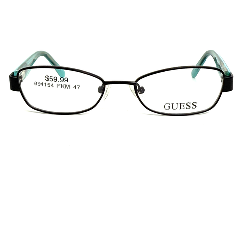 Guess Kids Eyeglasses Frames GU9092 BLK Black Blue Full Rim 47-16-130 ...