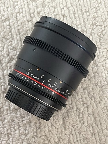 Rokinon 85mm Canon Prime Lens 1.5 | eBay