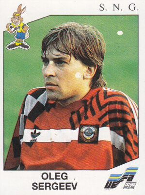 Panini - UEFA Euro - Sweden 92 - Oleg Sergeev - S.N.G. - # 188 | eBay