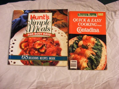 Favorite Recipes Quick & Easy Cooking Contadina & Hunt's Simple Meals ...