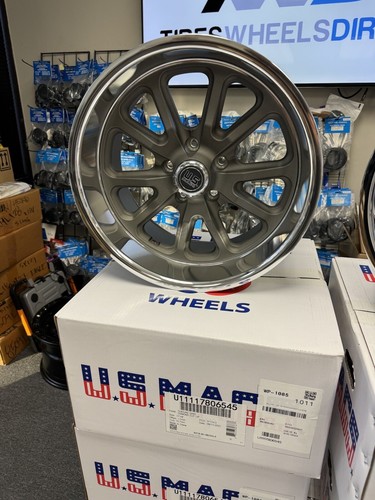 17x8 Gun Metal Wheels US Mags U111 Rambler 5x114.3 1 (Set of 4) 72.56 ...
