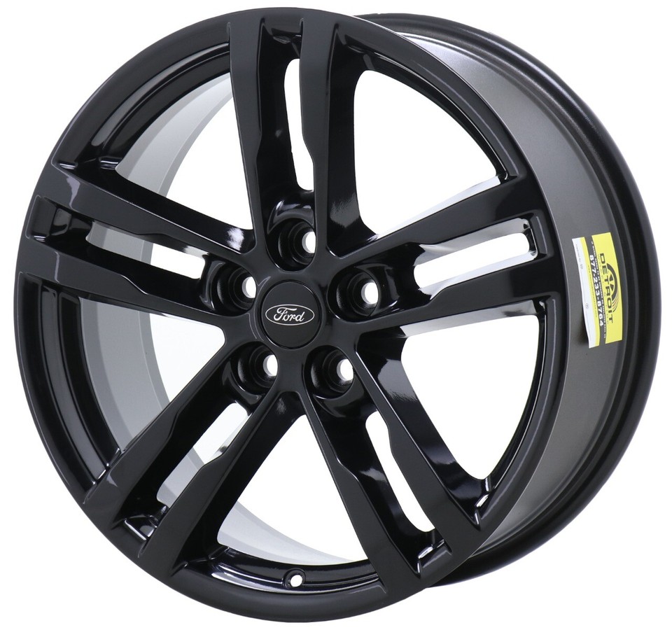 18" FORD EXPLORER GLOSS BLACK WHEELS RIMS FACTORY OEM 10266 2020-2025 ...