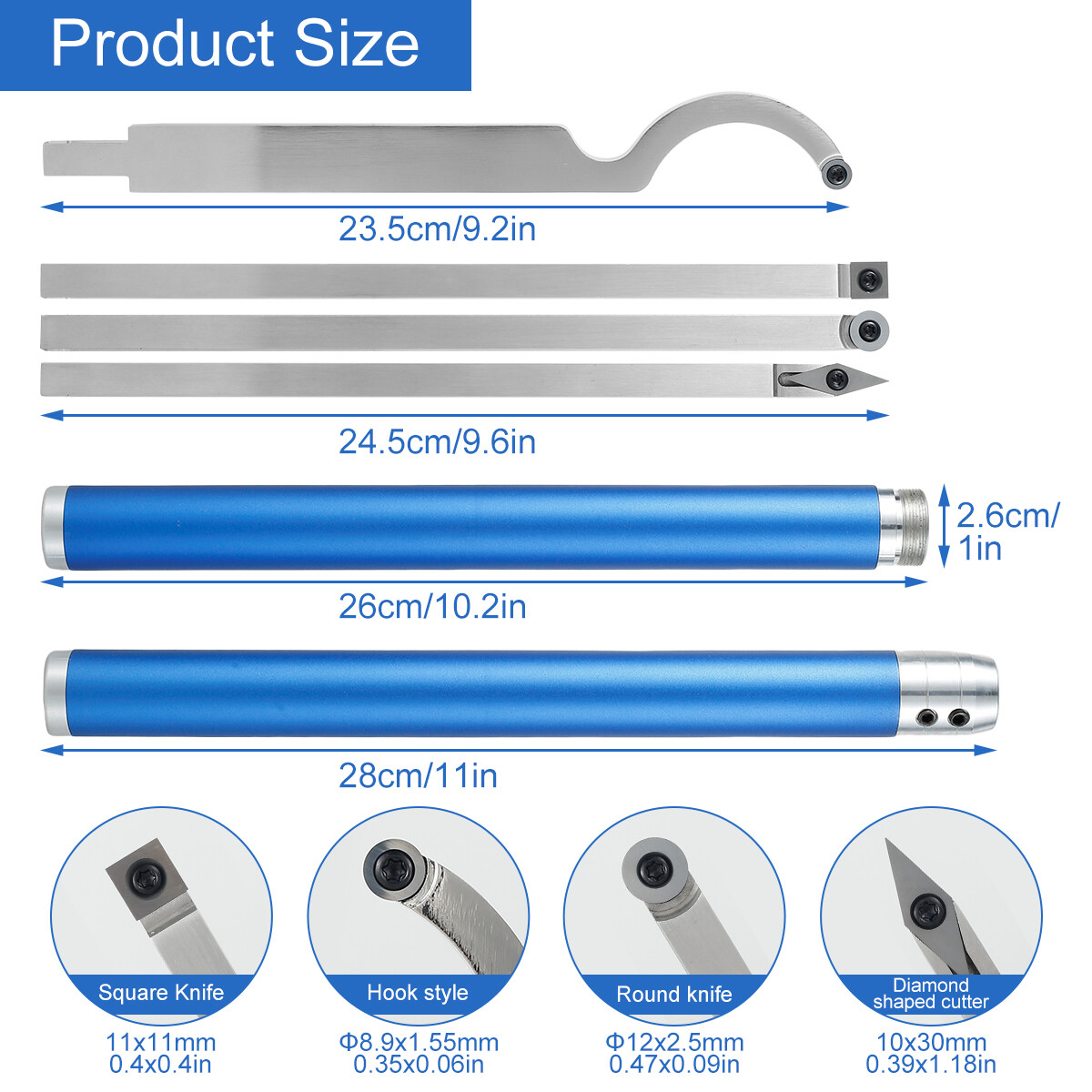Carbide Wood Turning Tools Woodturning Tools Rougher Turning Chisels ...