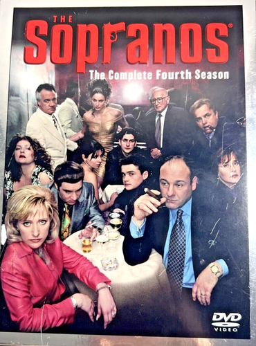 The Sopranos Complete Fourth Season Four Disc Set DVD Collection HBO TV ...