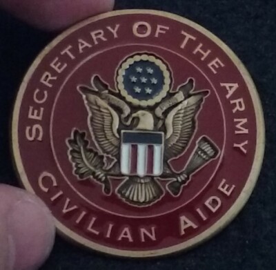 RARE Civilian Aide to the Secretary of the Army SecArmy Milano US ...