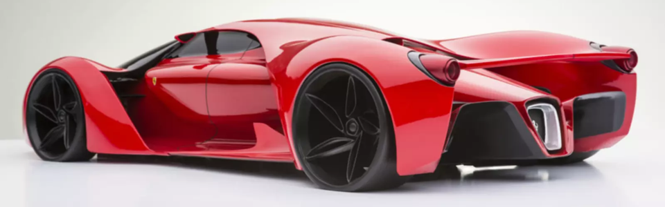 Ferrari HyperCar SuperCar Exotic LeMans Race Car Custom Built1:12SCALE ...