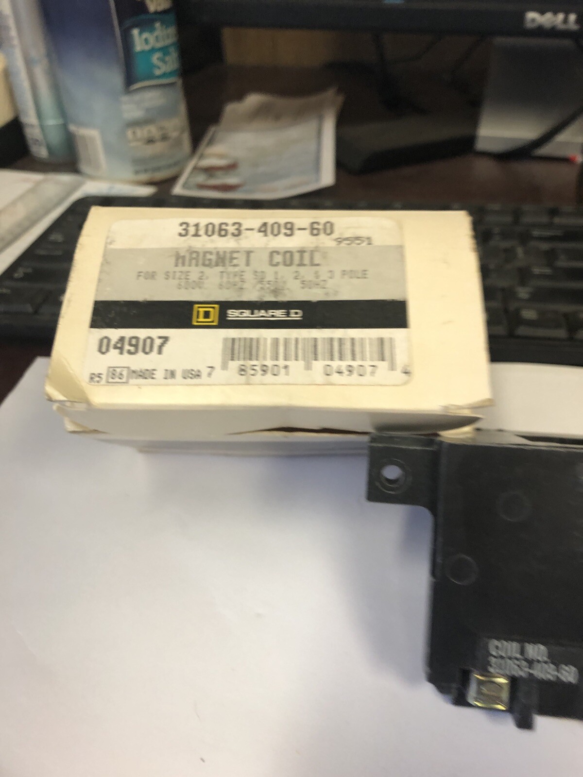 Square D Coil 31063-409-60 Size 2, 600 Volt | eBay