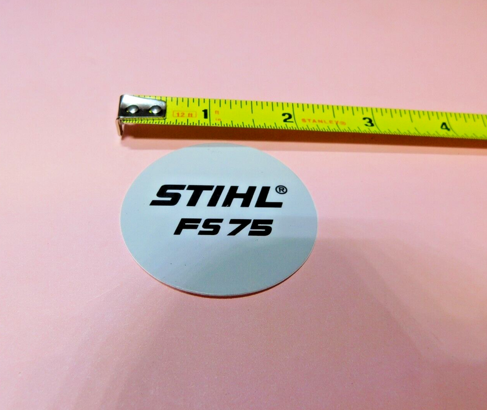 STIHL FS75 STICKER DECAL CHAINSAW ----- DRAWER 55 | eBay
