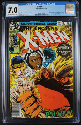 The X-MEN #117 CGC Newsstand OW/White Pages 7.0 Nice Book! 4025278016 ...