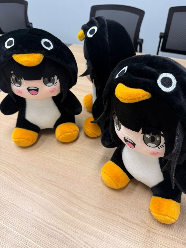 Gugu Gaga Penguin Plush Handmade 20cm Endmin Stuffed Bird Gugugaga Meme ...