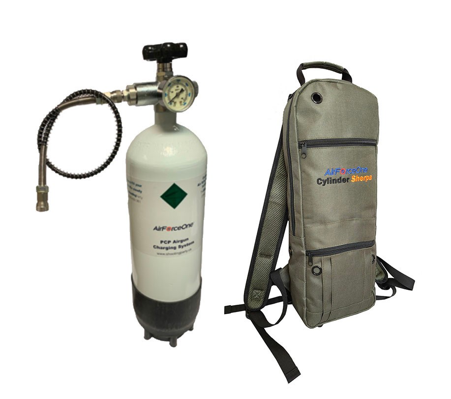 CylinderSherpa 300 BAR 3L Bottle Airgun Cylinder Back Packs Bag ...