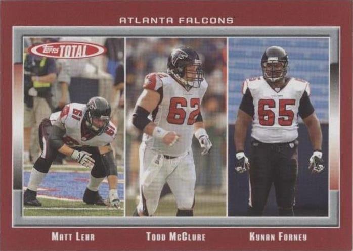 2006 Topps Total - Kynan Forney, Todd McClure, Matt Lehr #271 Total Red ...