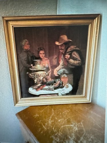 Don Doxey Signed Original Framed Western Still Life Oil Painting On ...