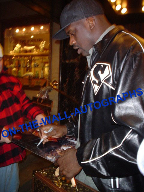 SHAQUILLE O'NEAL SHAQ HAND SIGNED AUTOGRAPHED SPORTS ILLUSTRATED! W ...