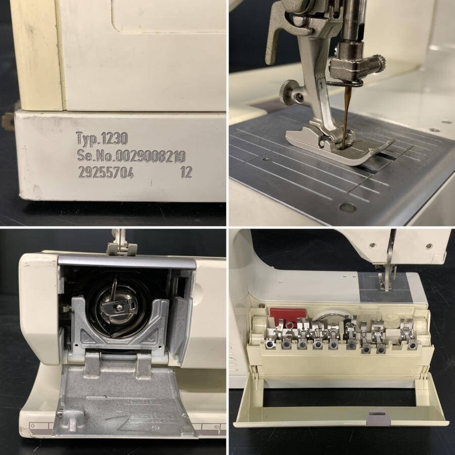 RICCAR RCM1230 BERNINA 1230 Sewing Machine made in Switzerland Working ...