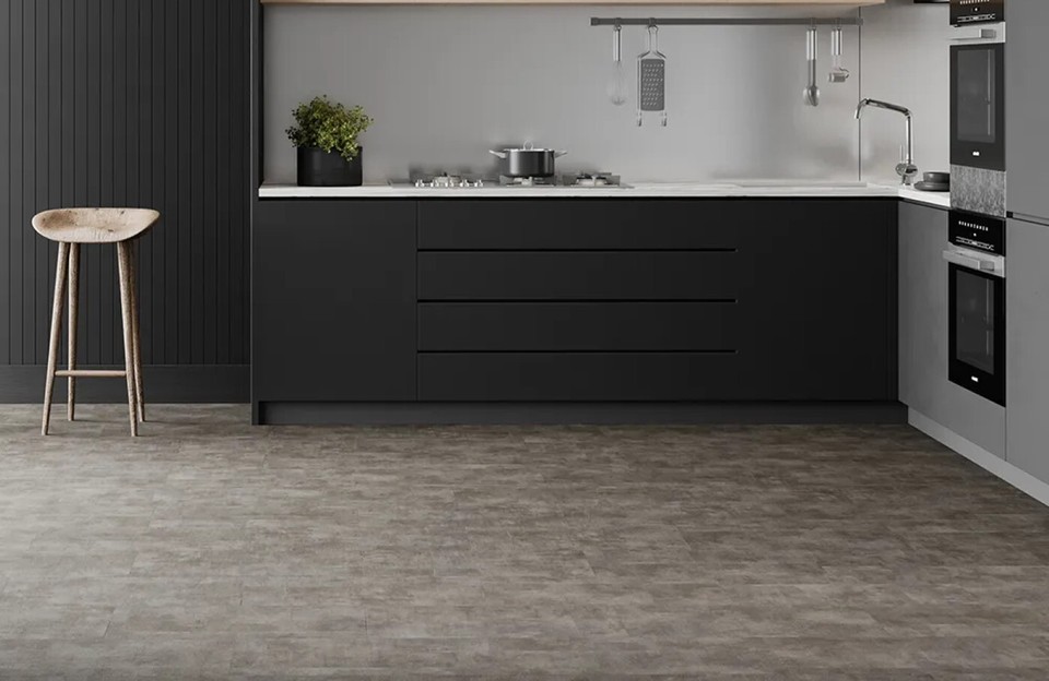 Vinyl Click Flooring LVT Plank Tile SPC | CRAFTSMAN Waterproof Underlay ...