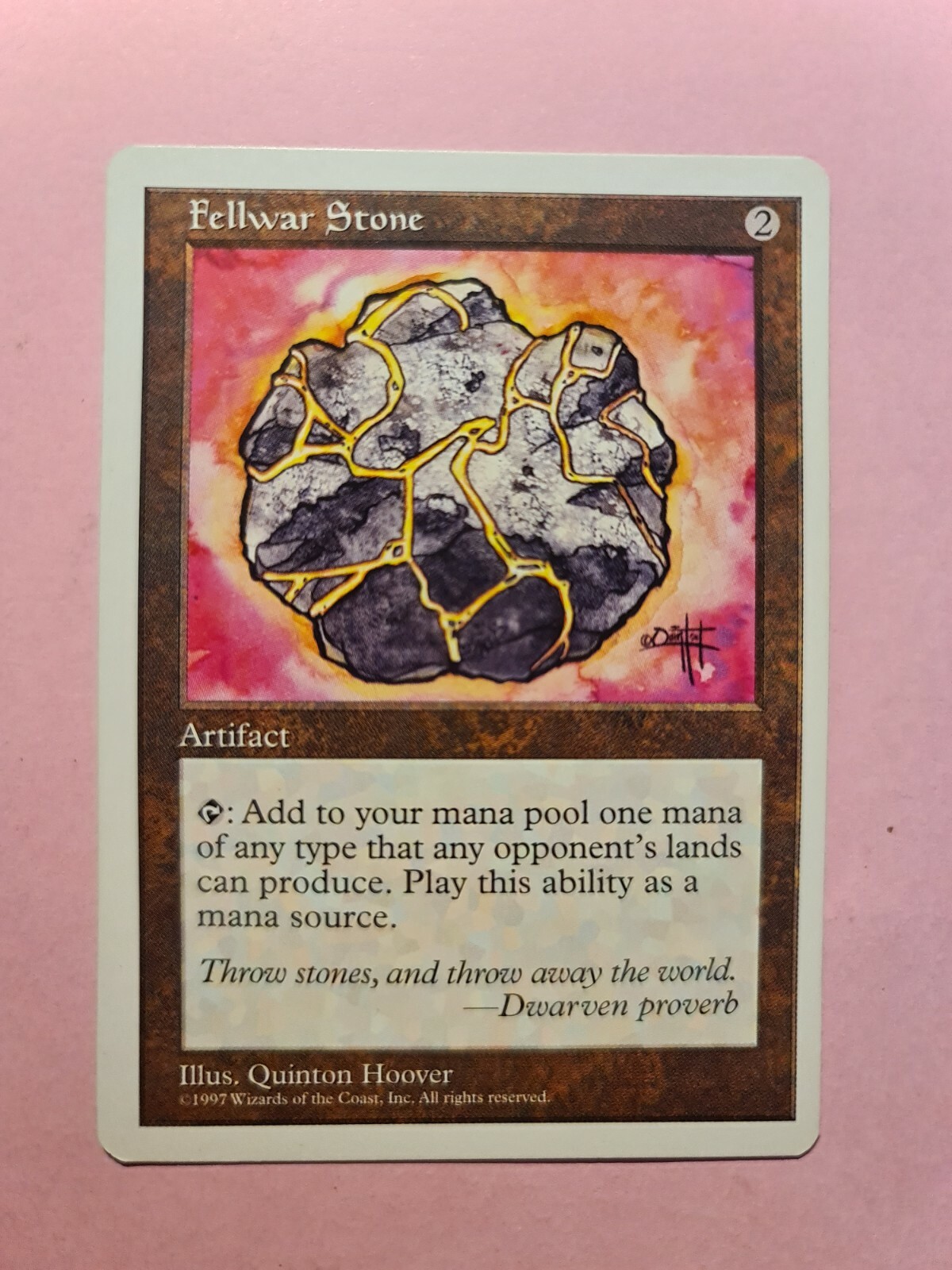 FELLWAR STONE | 5TH EDITION | ENGLISH | MTG | 1997 | NM | eBay