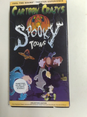 Cartoon Crazys Spooky Toons VHS Collector's Edition 2000 720917126036| eBay