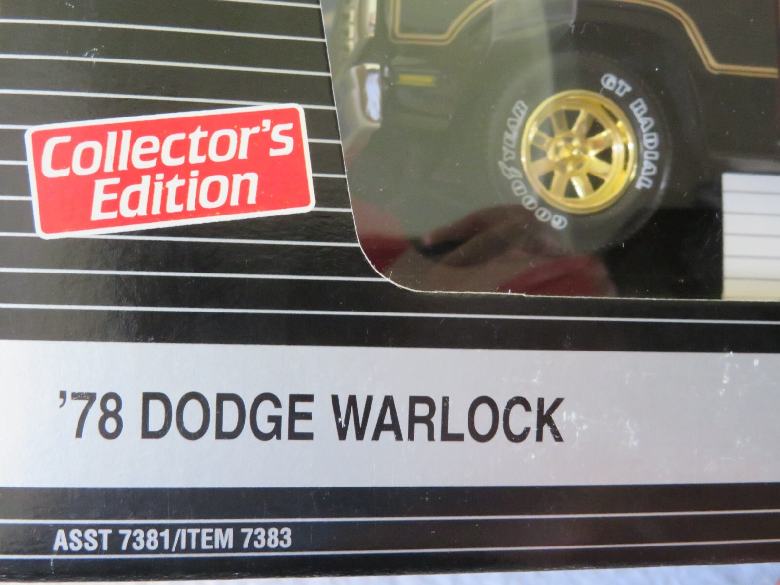 Ertl American Muscle '78 Dodge Warlock 1:18 Diecast Vehicle - Black ...