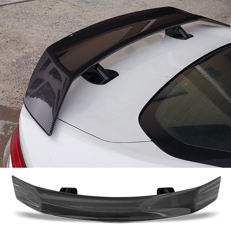 Trunk Spoiler Carbon Surface Rear Wing Spoiler For Ford Mondeo Fusion ...