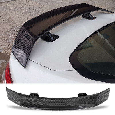 Trunk Spoiler Carbon Surface Rear Wing Spoiler For Ford Mondeo Fusion ...