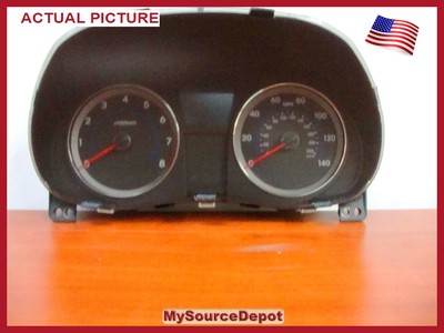 2012,2013,HYUNDAI ,ACCENT GS,SPEEDOMETER INSTRUMENT CLUSTER,STANDARD ...