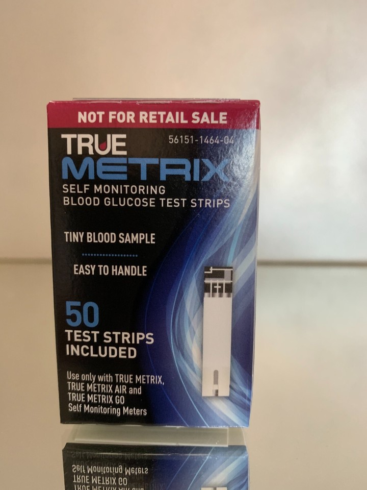 True Metrix Blood Glucose Test Strips 300 CT EXP 09/2026 PLUS 200 ...