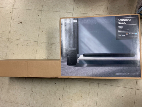 Samsung HW-Q6CC 3.1Ch Dolby Atmos Soundbar with Wireless Subwoofer ...