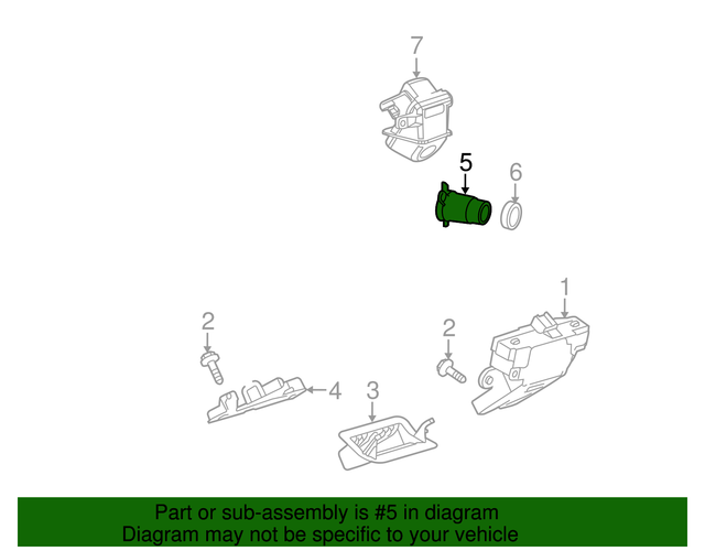 Land Rover Door Release Switch Push Button Range Sport FQY500020 OEM ...