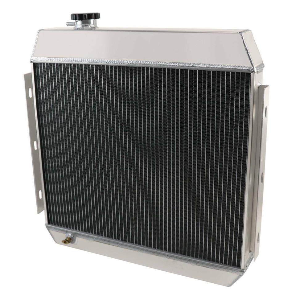 3 Rows Aluminum Radiator For 1955 1956 1957 Chevy Bel-Air Nomad Cars ...
