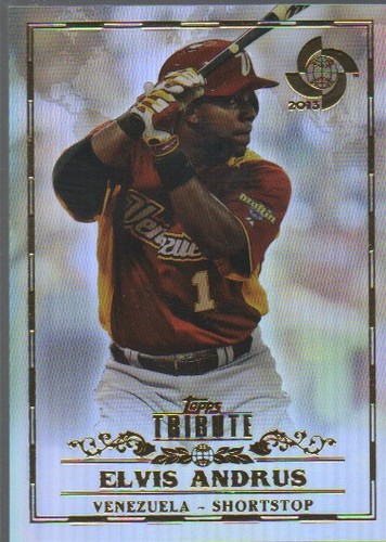 2013 Topps Tribute WBC - Elvis Andrus #79 for sale online | eBay