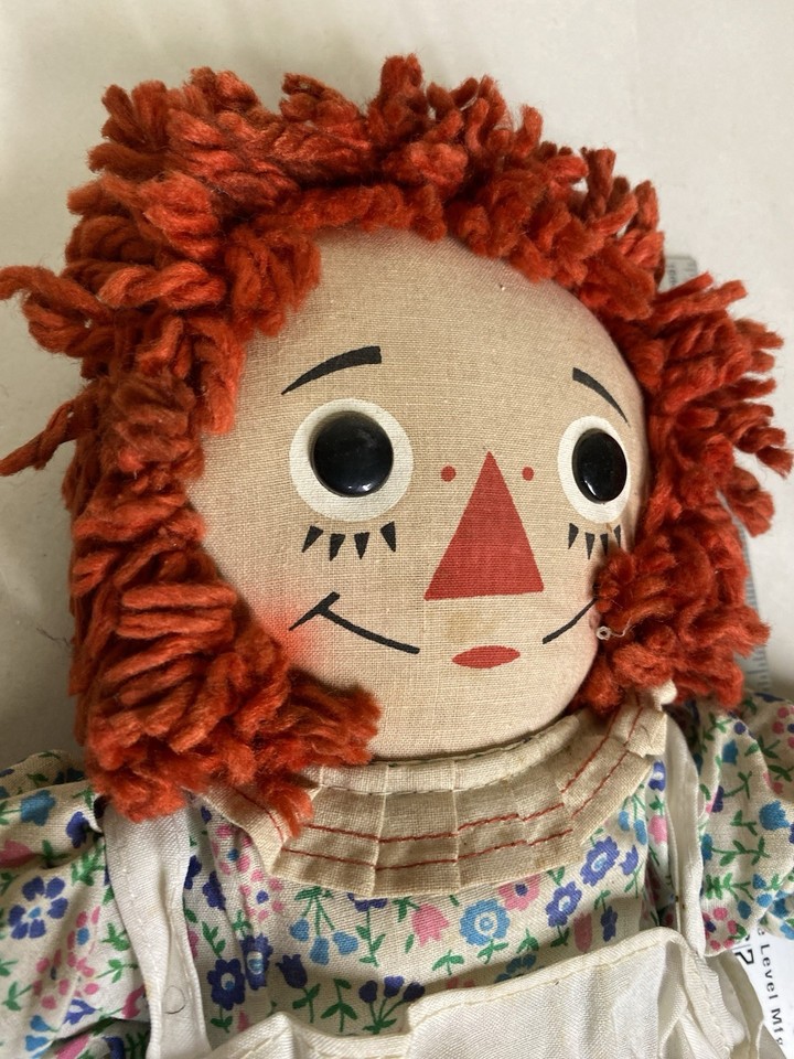 Vintage Original 70’s Raggedy Ann Doll All Original including clothes ...