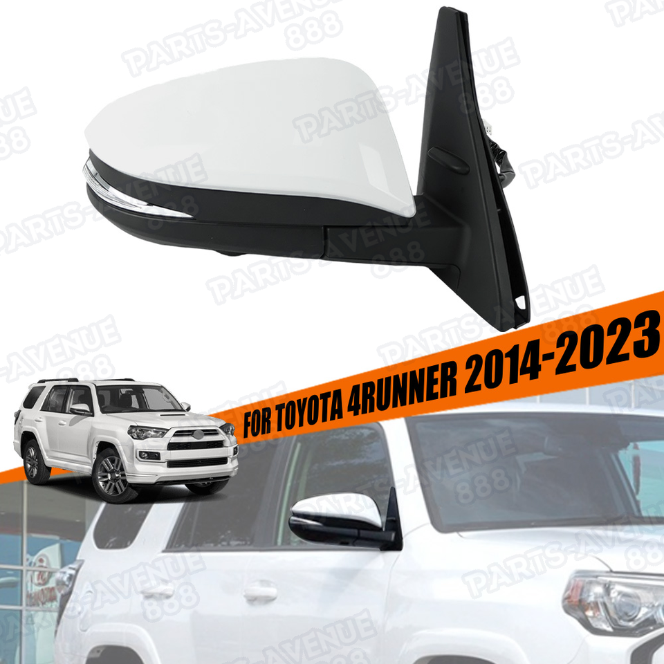 For Toyota 4Runner 2014-2023 Right Side Mirror W/ Camera Blind Spot ...