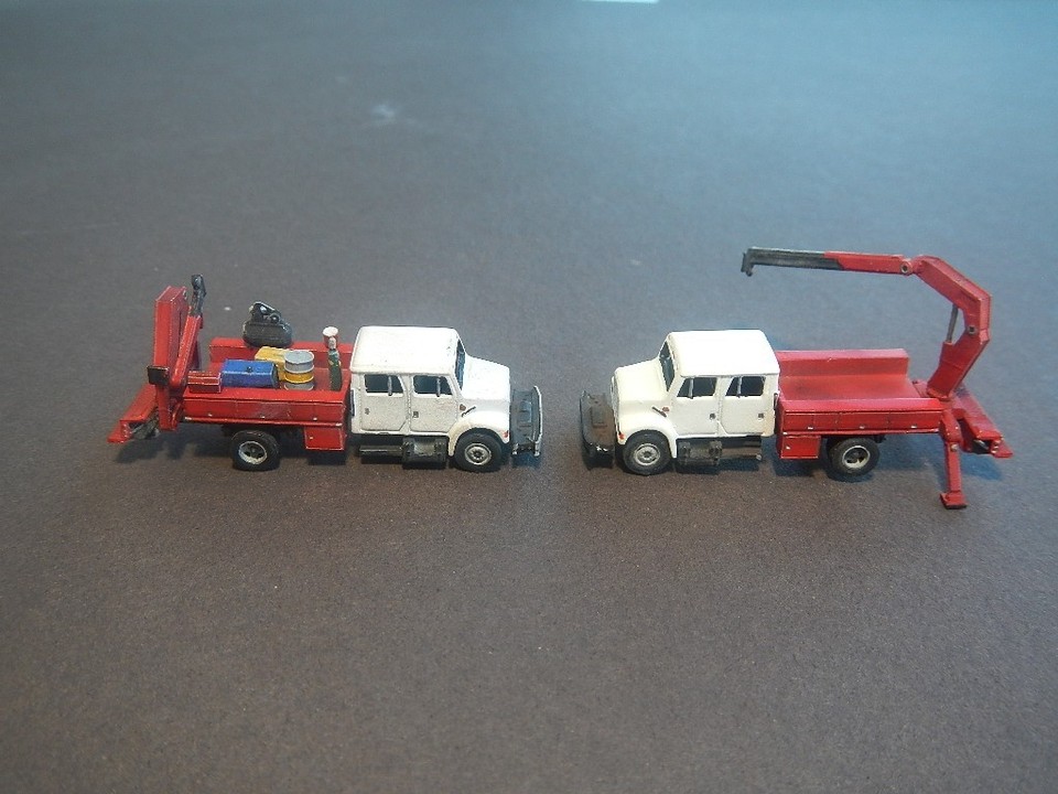 N Scale Crew Cab Maintenance of Way Truck Model Kit by Showcase ...