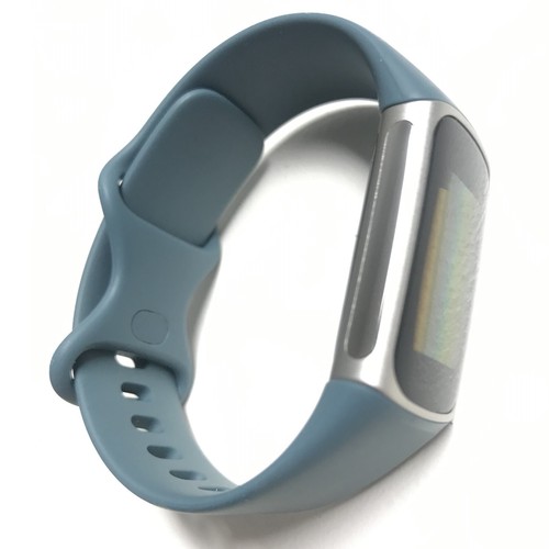 Fitbit Charge 5 Fitness Tracker Steel Blue Smart Watch Heart Rate Sleep ...