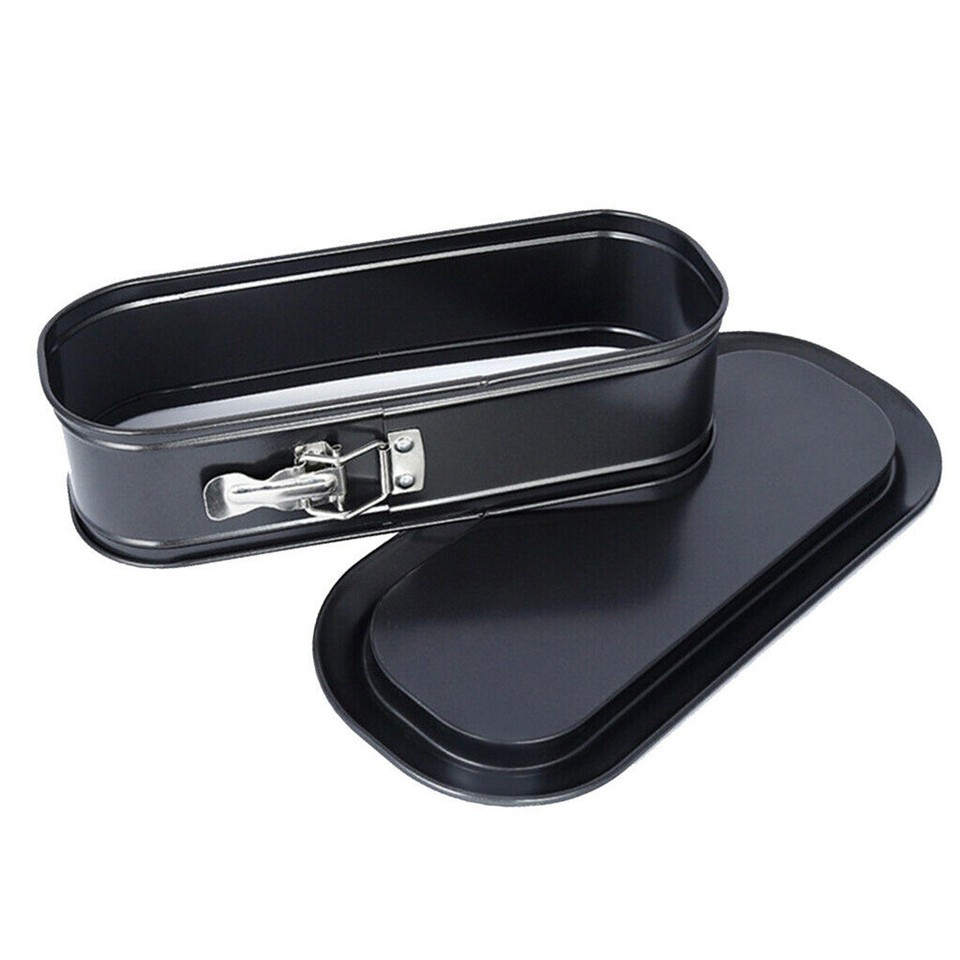 12'' Nonstick Loaf Pan Springform Pan Bread Cake Mold Baking Pan Oval ...