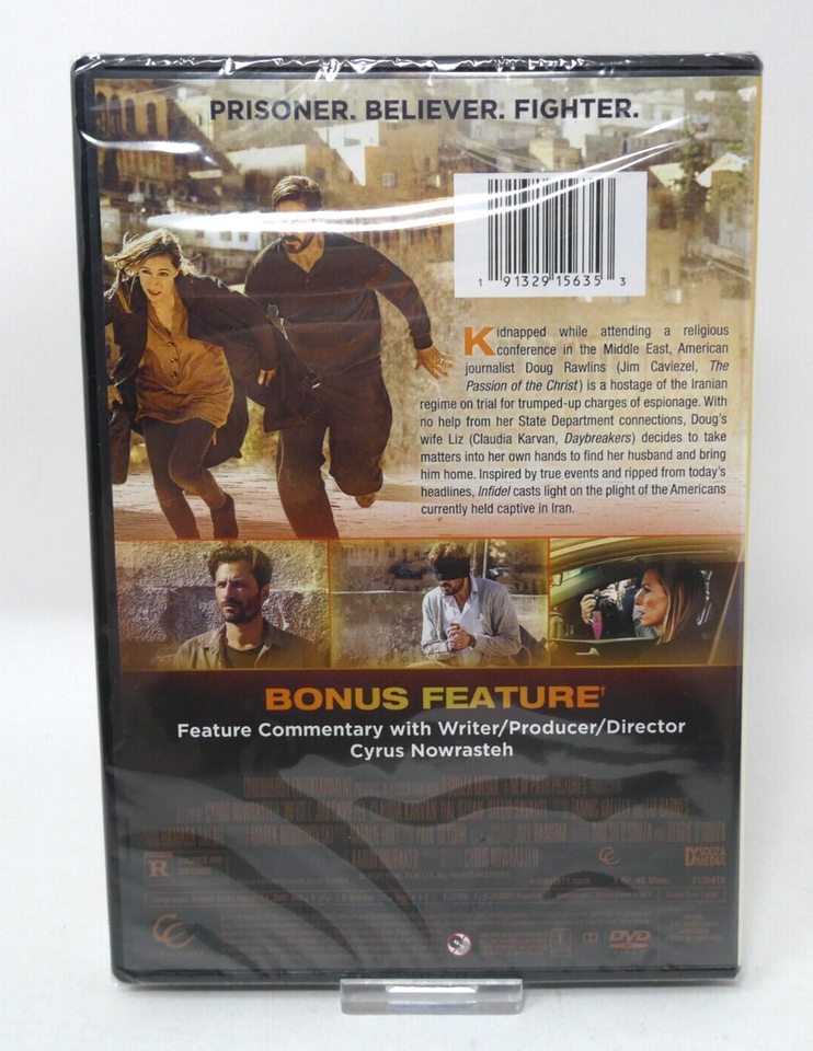 Infidel DVD. Jim Caviezel. New sealed. 191329156353 | eBay