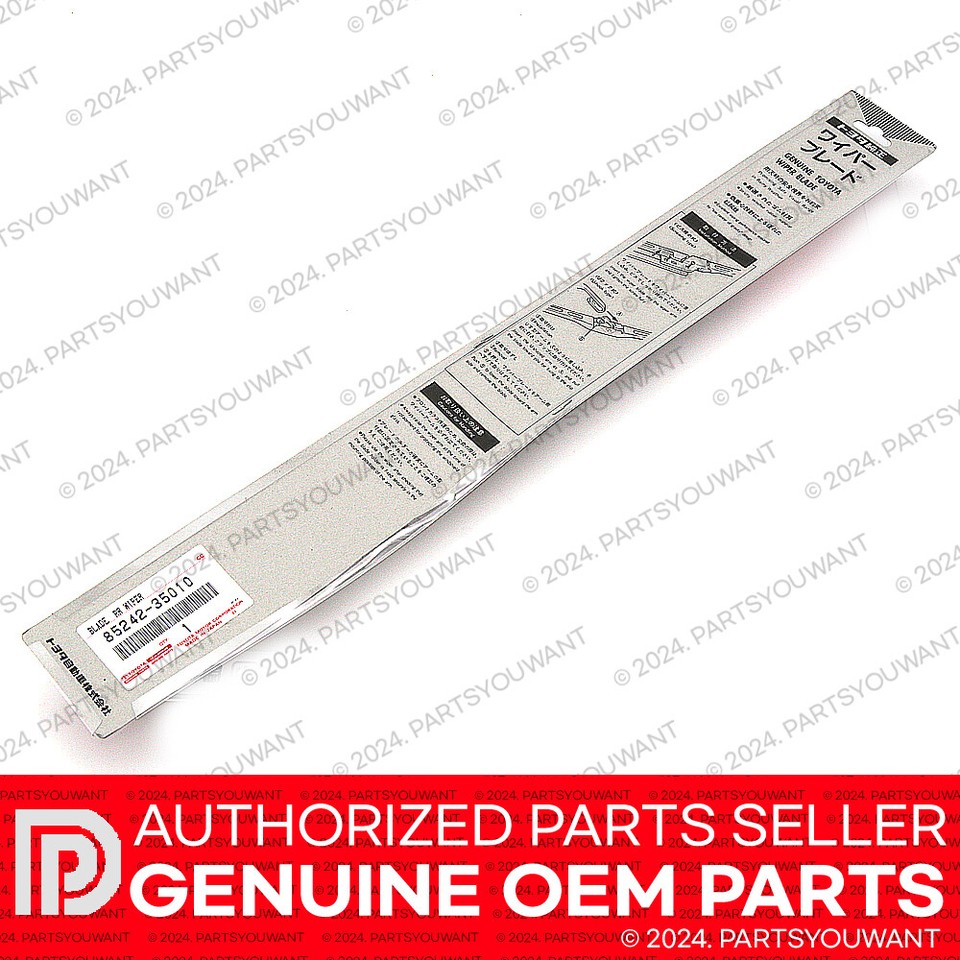 GENUINE Toyota 1996-2002 4Runner OEM Rear Windshield Wiper Blade 85242 ...