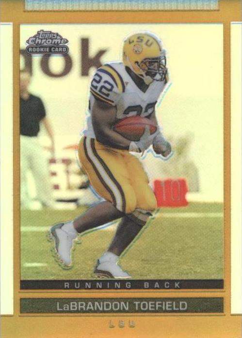 2003 Topps Draft Picks & Prospects - LaBrandon Toefield #137 Chrome ...