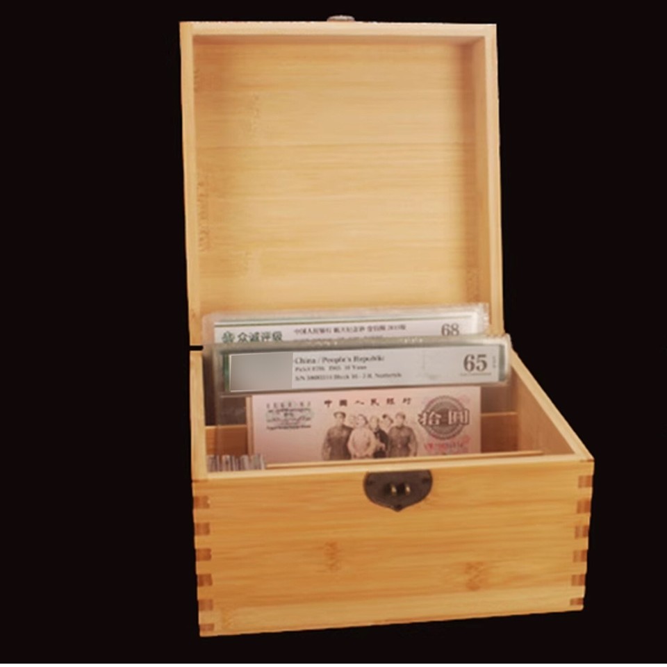 Storage Box Case for PMG PCGS Graded Banknotes Currency Holder Paper ...