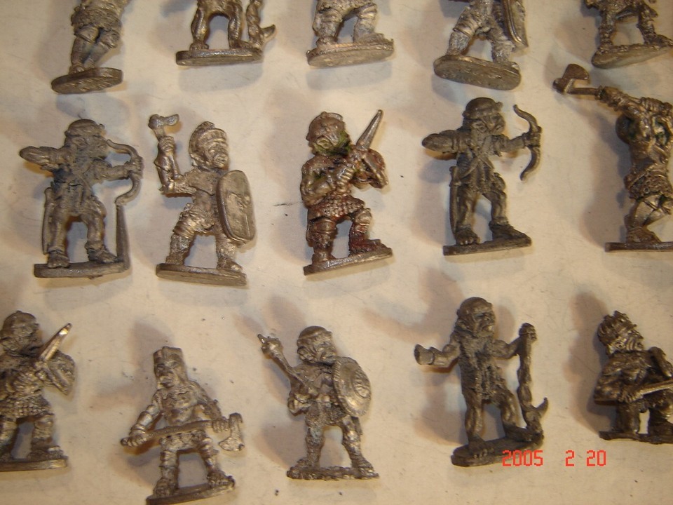 Dungeons and Dragons Grenadier Boxed Set Orc's Lair 25 Orcs Standard ...