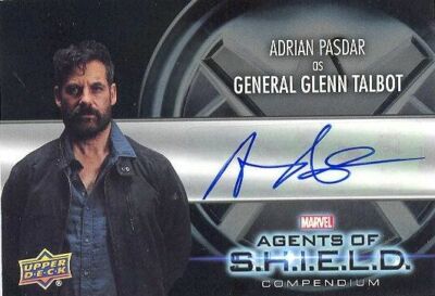 Agents Of SHIELD Compendium AA-PA Adrian Pasdar General Glenn Talbot ...