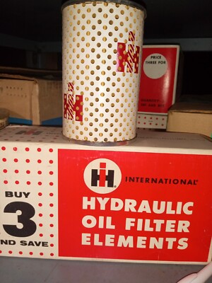 Vintage IH International Harvester NOS Hydraulic Oil Filters-381660R91 ...