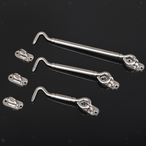 Hook and Eye Latch Cabin Door Gate Hook Latches Window Sash Catch Hook ...