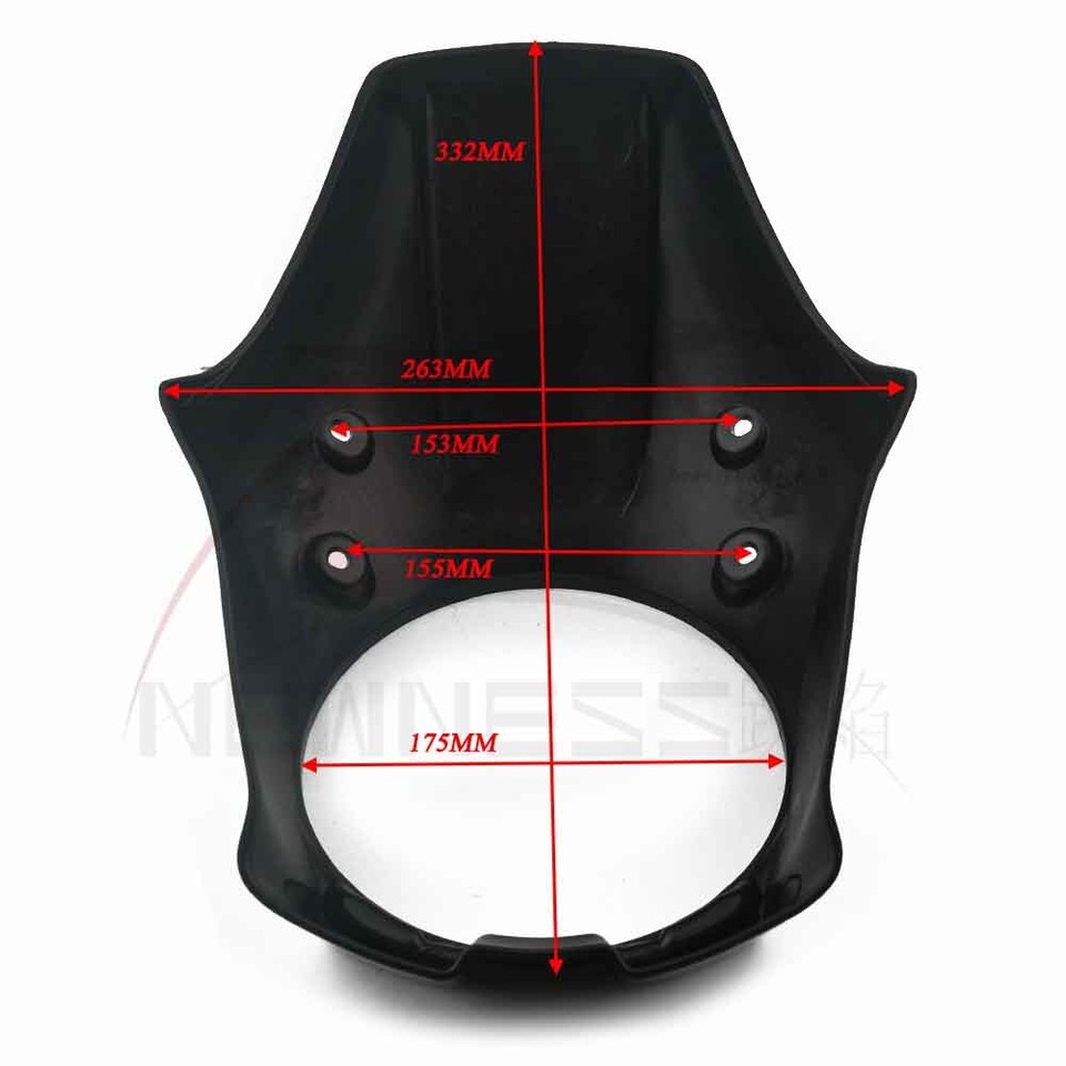Headlight Fairing Windshield Cover For Yamaha XVS 950 SPEC BOLT 950 14 ...