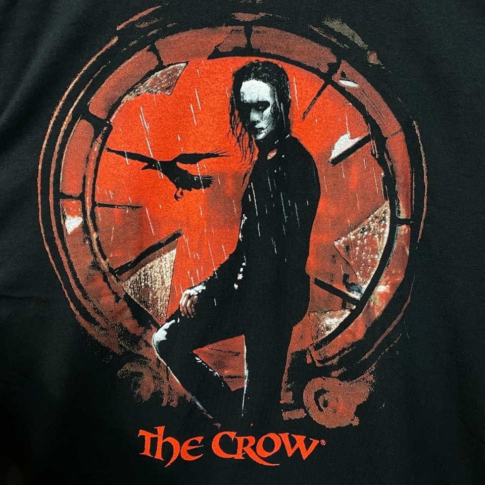 The Crow 1994 Movie Promo Poster Print T-Shirt XL | eBay