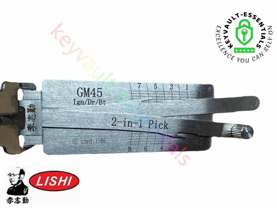 LISHI 2 IN 1 GM45 FOR PONTIAC G8 GENUINE NEW! | eBay