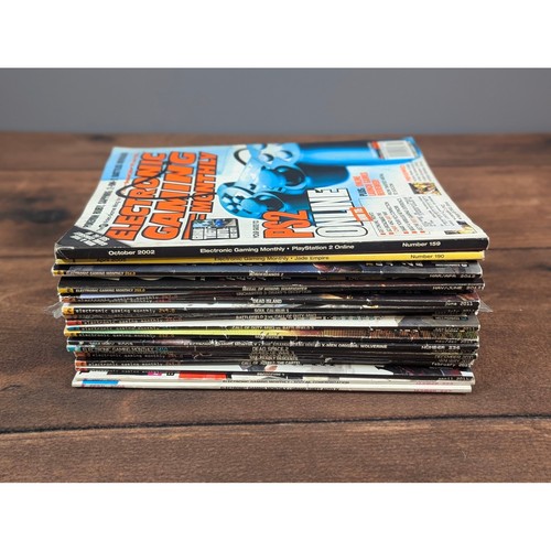 Electronic Gaming Monthly EGM Magazine Lot Vintage Video Game Magazines ...