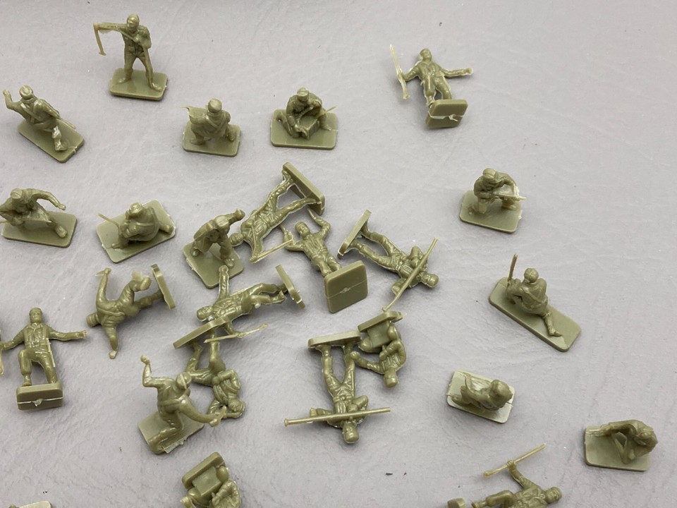 Airfix Toy Soldiers WW2 British Commandos 1/72 Scale Complete Vintage ...